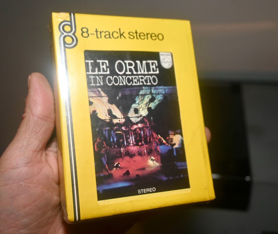 NEU 8 Track TAPE Le Orme Concerto VERSIEGELT 1974 italy prog | Kaufen auf Ricardo