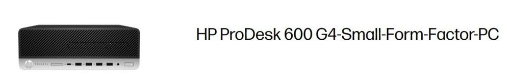 HP Prodesk 600 G4 Small-Form-Factor-PC (Gebraucht) in Oberwangen b ...