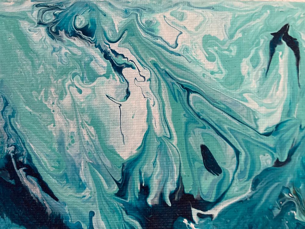 Acrylic Pouring Bild | Kaufen auf Ricardo