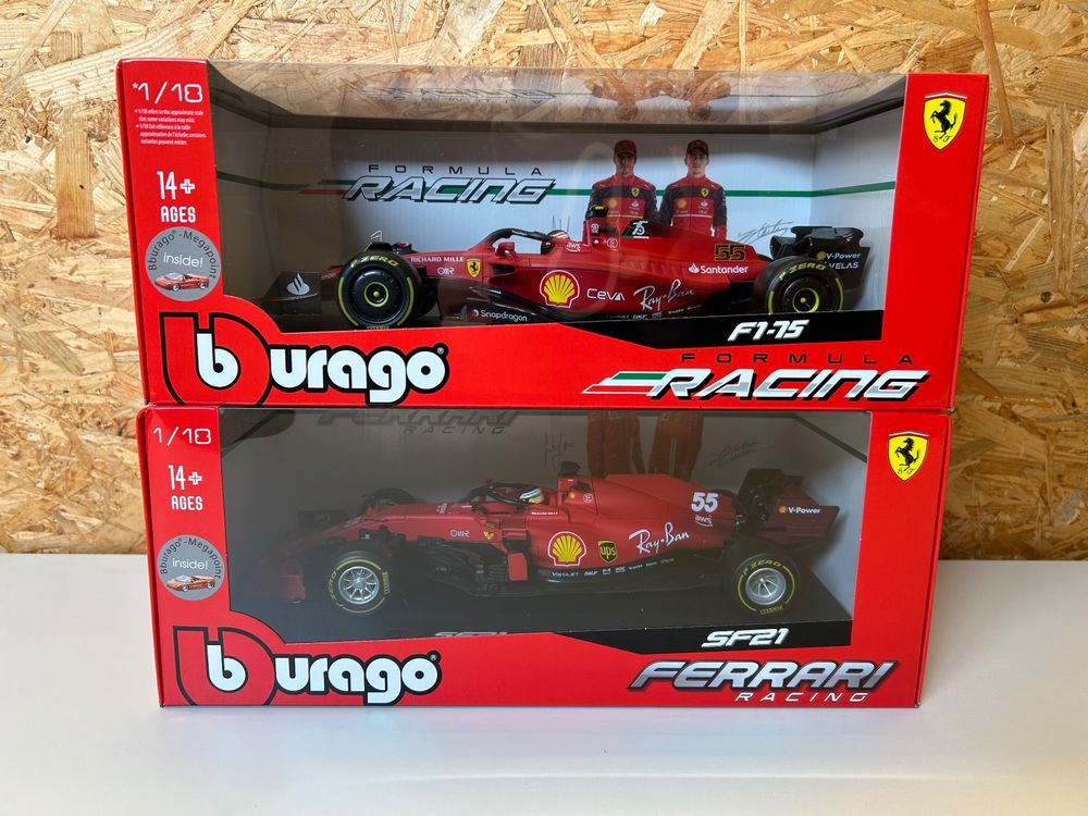 Neu - Burago Ferrari Set (2 Stk) (Neu und originalverpackt) in Brunnen ...