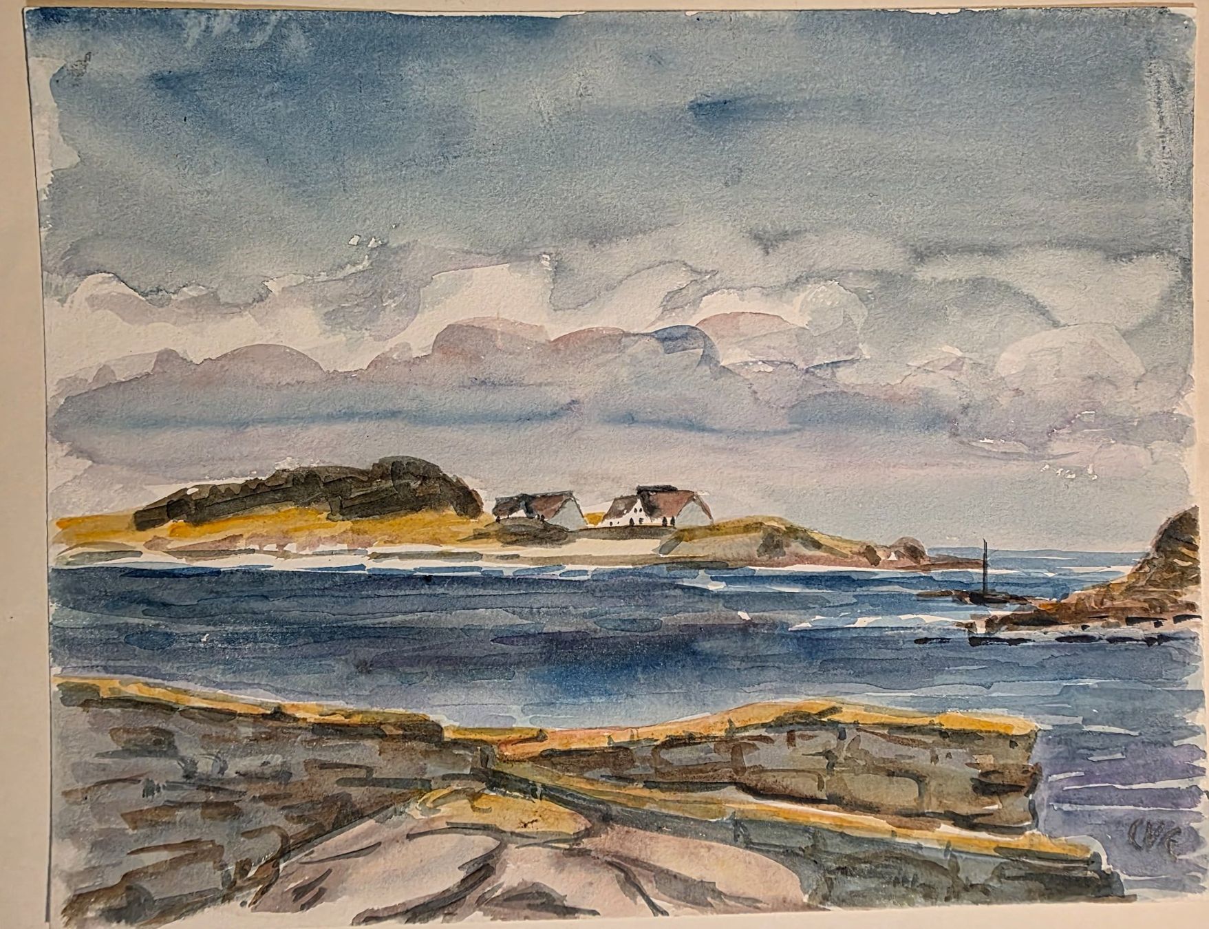 Aquarell Clara Vogelsang Eymann (22 x 29) 40 % seines Wertes (Gebraucht ...