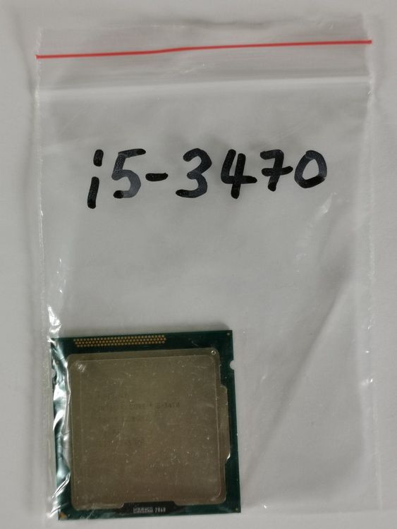 Intel® Core™ i5-3470 Prozessor inkl. Wärmeleitpaste (Gebraucht) in Mels ...
