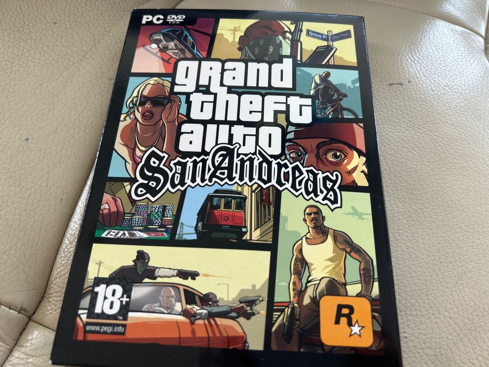 GRAND THEFT AUTO SAN ANDREAS PC SPIEL (Gebraucht) in Regensdorf für CHF ...