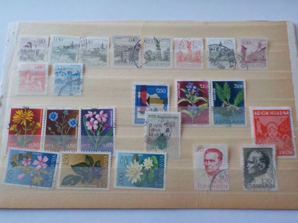Europa, Jugoslavija, PTT Jugoslavija, div.Marken (Gebraucht) in Muri b. Bern für CHF 5 – mit ...