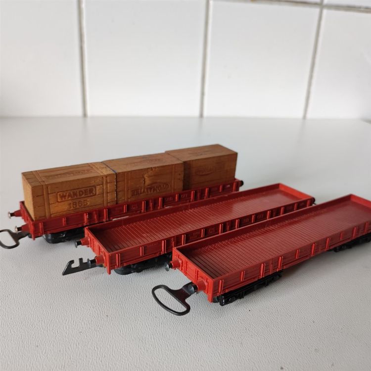 WESA 3 Stk. Niederbordwagen, 4-achsig (Gebraucht) in Seuzach für CHF 19 ...