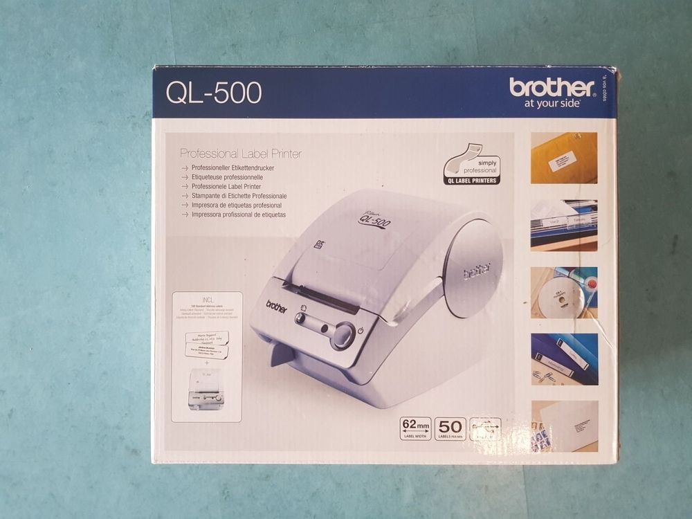 Brother Etikettendrucker QL-500 | Kaufen auf Ricardo