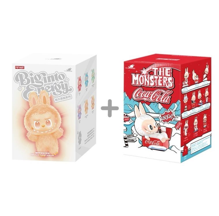 PopMart Labubu THE MONSTERS Big into Energy Series Blind Box (Neu und originalverpackt) in ...