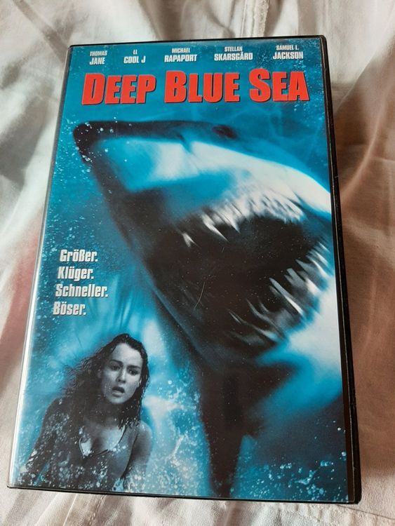 VHS Videokassette DEEP BLUE SEA | Kaufen auf Ricardo