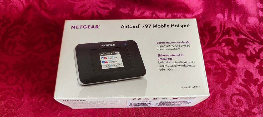 NETGEAR 4G AirCard 797 Mobiler LTE-Hotspot | Kaufen auf Ricardo