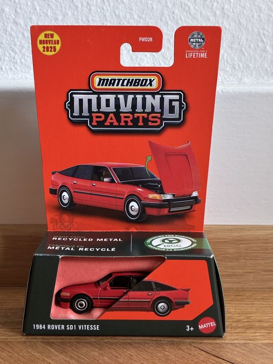 Matchbox Moving Parts - Rover SD1 Vitesse 1984 (Neu und ...