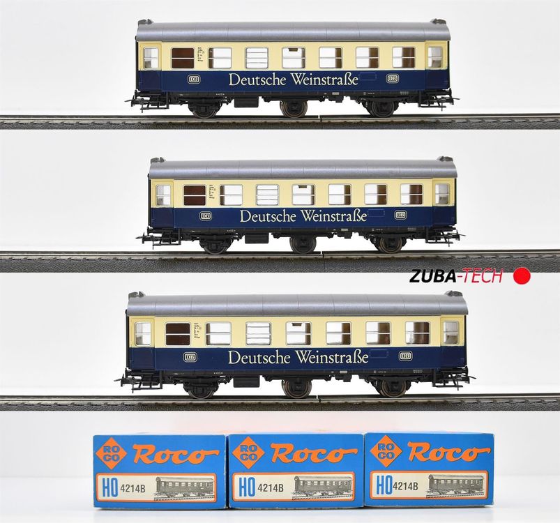 Roco 3x 4214B Dreiachsige-Personenwagen | Kaufen auf Ricardo