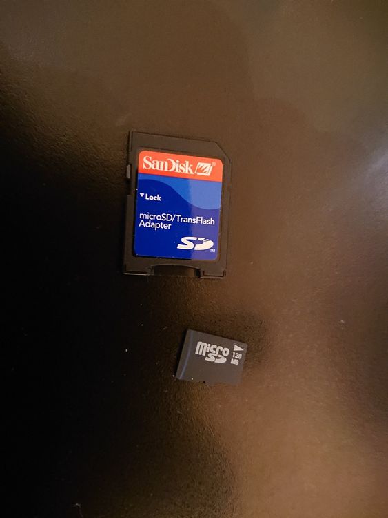 SanDisk San Disk Adapter und 128MB Speicherkarte Micro SD | Kaufen auf ...
