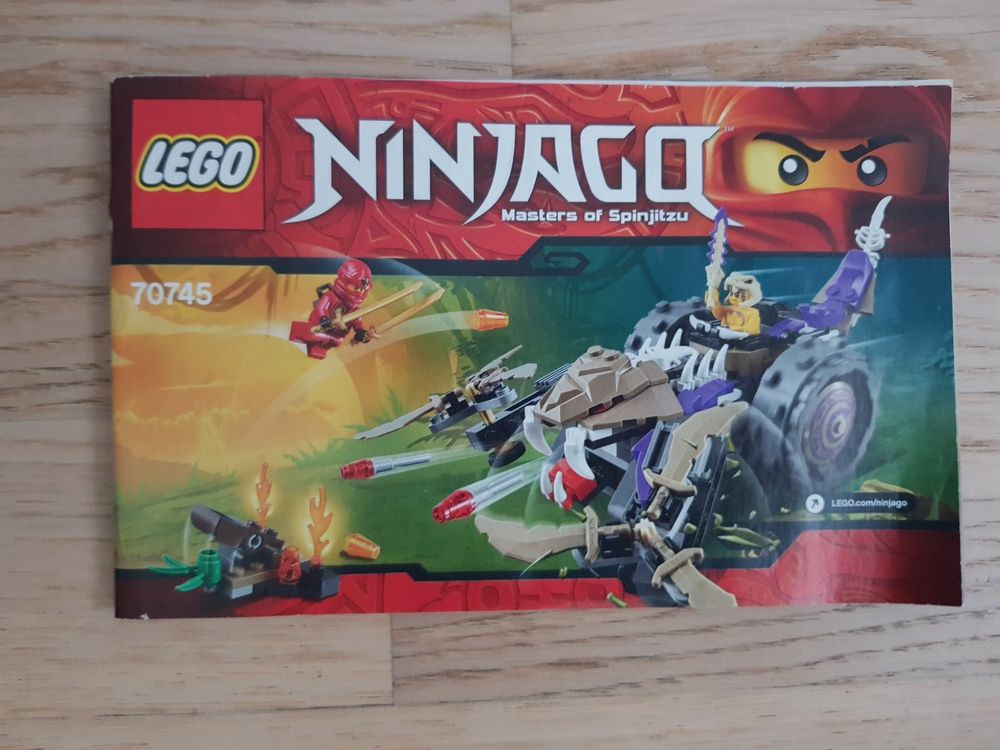 LEGO Ninjago 70745 - Ancondrai Bodenfahrzeug NP 189 (Gebraucht) in Richterswil für CHF 53 – mit ...