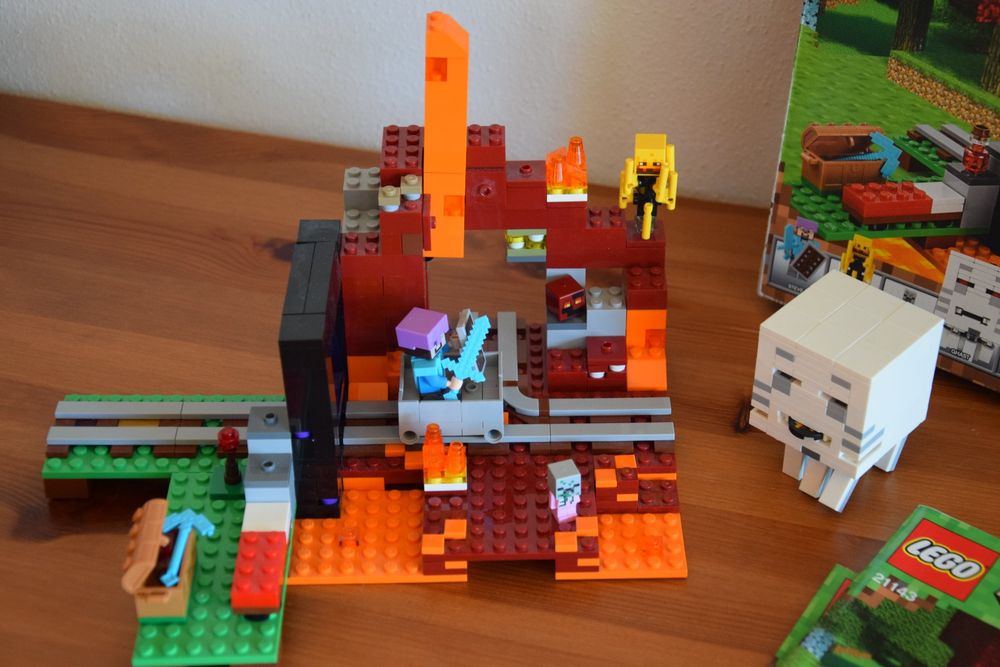 Lego Minecraft 21143 The nether portal 8+ | Kaufen auf Ricardo