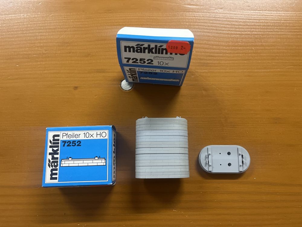 2x Märklin 7252 Pfeiler HO, gebraucht (Gebraucht) in Hölstein für CHF 5 ...