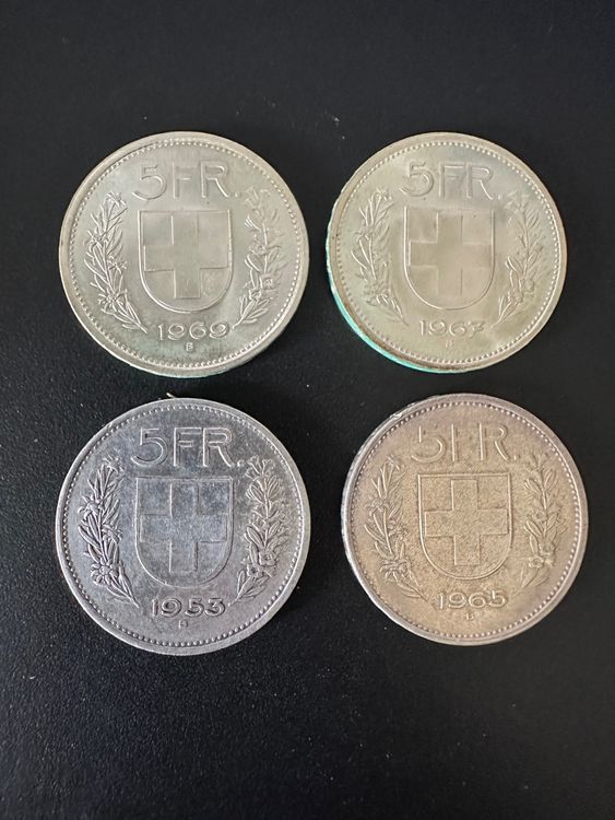 4 x 5.- jgh 1953/1965/1967/1969 | Kaufen auf Ricardo