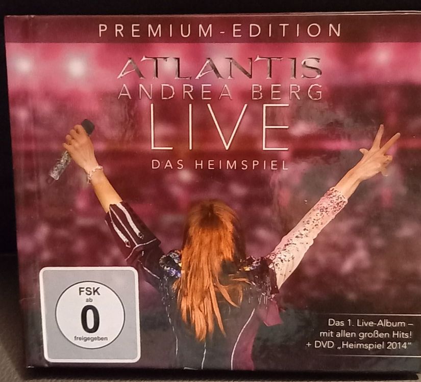 Andrea Berg Atlantis Live -Das Heimspiel 2014Premium Edition (Neu ...