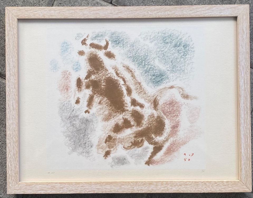 André MASSON (1896-1987) Lithographie Monogrammiert (Gebraucht) in Root ...