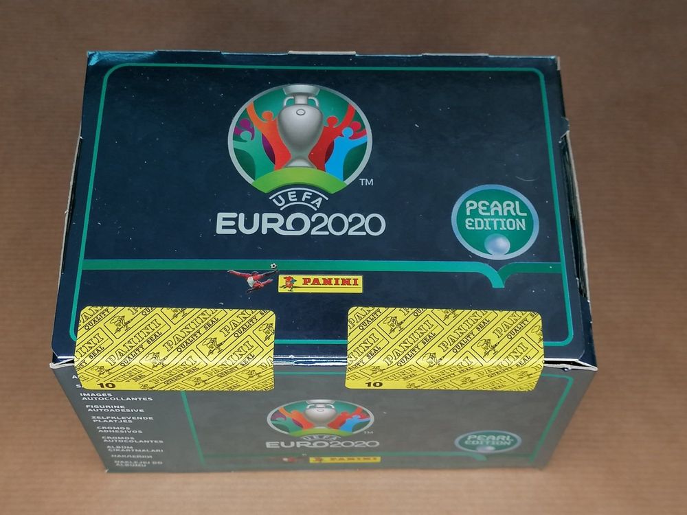 Panini Box EURO 2020 Swiss Pearl Edition EM Displaybox | Kaufen auf Ricardo