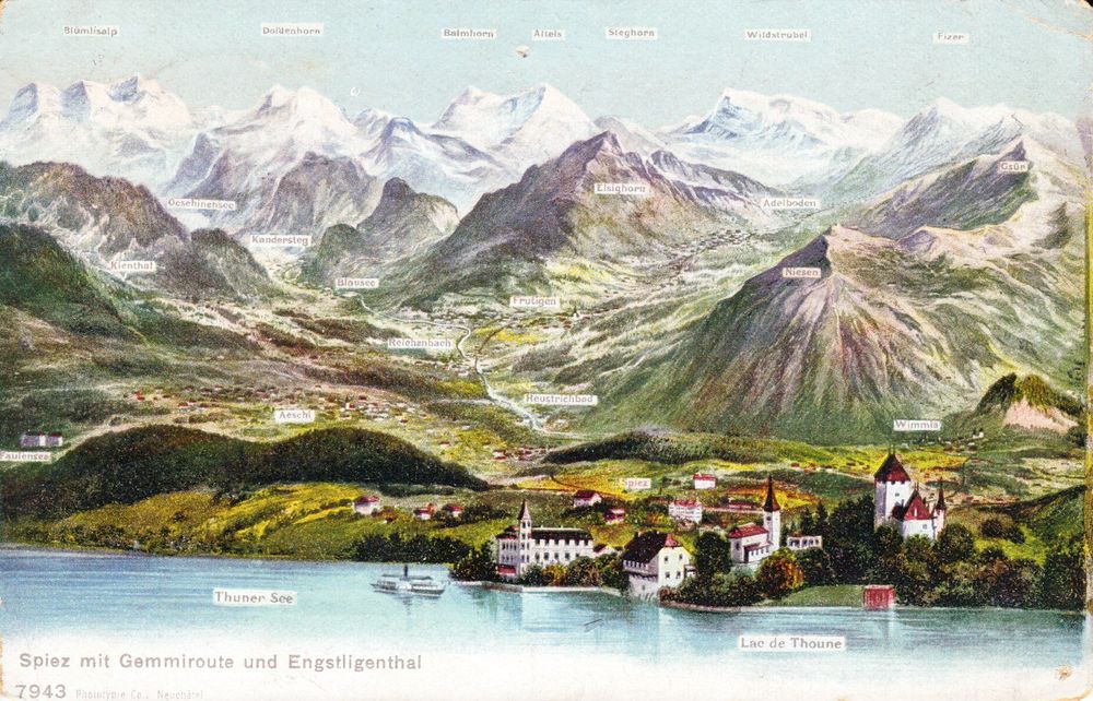 Spiez mit Gemmiroute (Gebraucht) in Melano für CHF 1 – mit Lieferung auf Ricardo kaufen