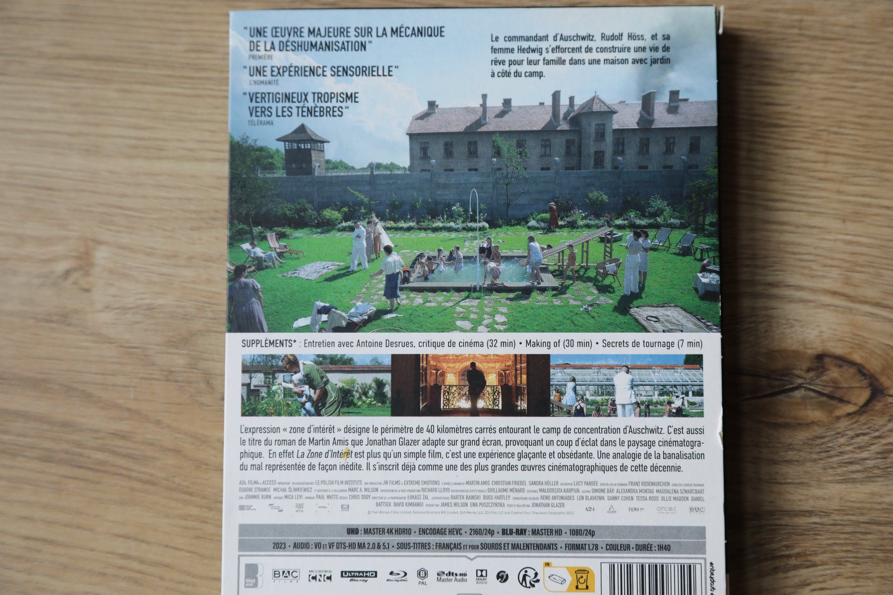 4K Blu-ray LA ZONE D'INTÉRÊT Édition limitée FR DE (Gebraucht) in ...
