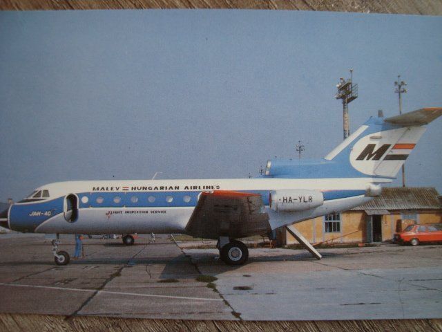 Hungarian Airlines Malev (Ungarn) Yak-40 HA-YLR (Neu und ...