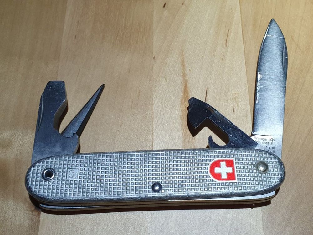 Wenger Alox 80 Militar Messer Sackmesser (Gebraucht) in Val D Illiez ...