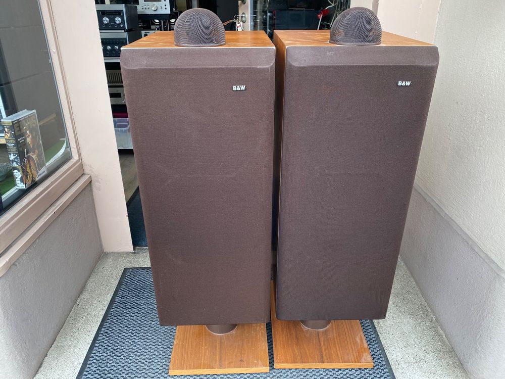 B&W Boxen Lautsprecher Vintage Retro Sound Musik Top Zustand (Gebraucht ...