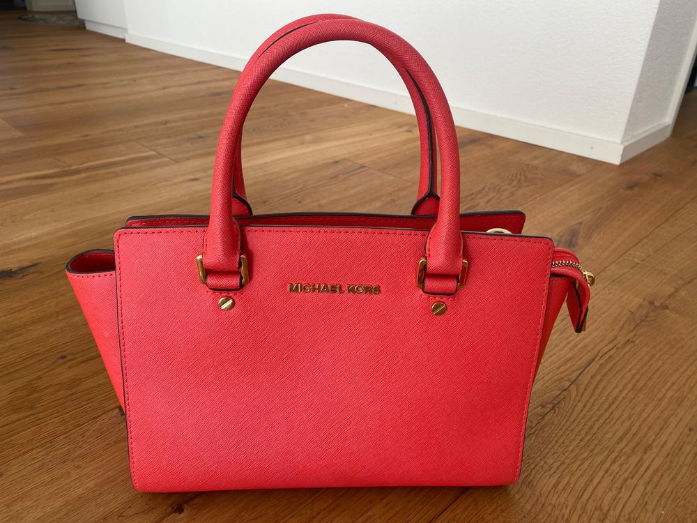Wunderschoene Michael Kors Tasche Auf Rechnung Ebenbildnie9556