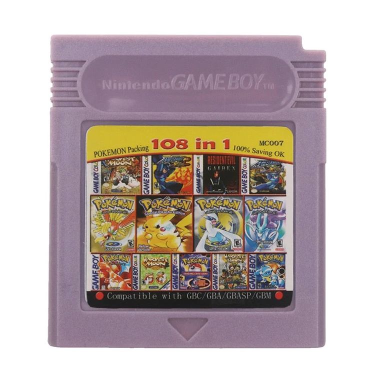 Gameboy 108 Games Alle Pokemon ab 1.- | Kaufen auf Ricardo