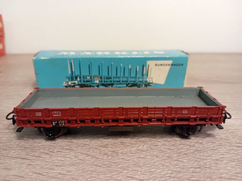 Märklin 4607 Rungenwagen DB H0 (Gebraucht) in St-Aubin-Sauges für CHF ...