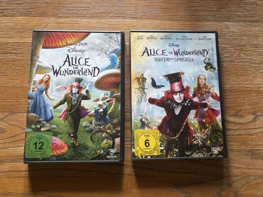 Alice in Wunderland DVD‘s (Gebraucht) in Gamsen für CHF 1 – mit ...