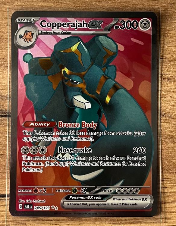 Copperajah 245/193 FULL ART Pokemon Paldea Evolved (Neu (gemäss ...