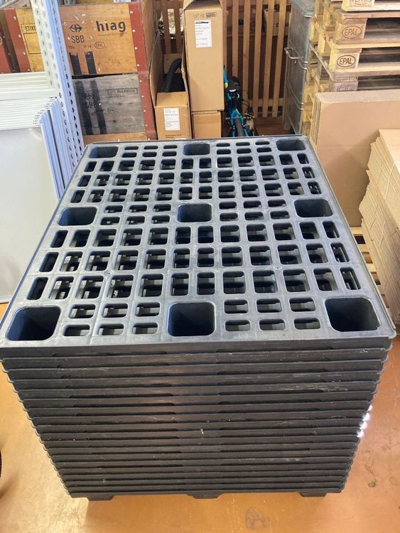 10 x AUER Packaging Leichtpaletten mit Sicherungsrand | Kaufen auf Ricardo