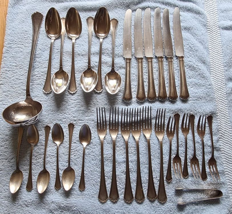 Berndorf Besteck versilbert 90/45 Staneless | Kaufen auf Ricardo