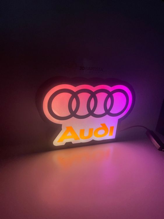 Audi logo mit LEDs (Neu (gemäss Beschreibung)) in Luzern für CHF 35 ...