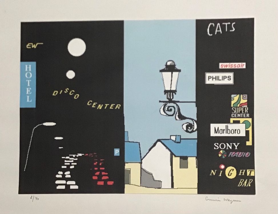 Pop Art Lithographie Unleserlich Signiert (Gebraucht) in Root für CHF 5 – mit Lieferung auf ...