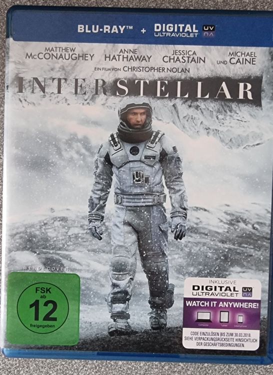 Blu-ray Interstellar (Gebraucht) in Oetwil am See für CHF 4 – mit Lieferung auf Ricardo kaufen