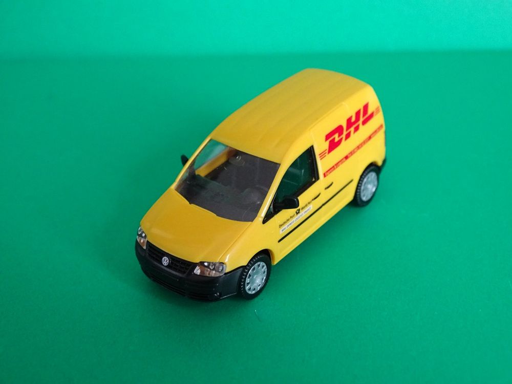 VW Caddy "DHL" von Wiking 1/87 (Gebraucht) in Bretzwil für CHF 10 – mit ...
