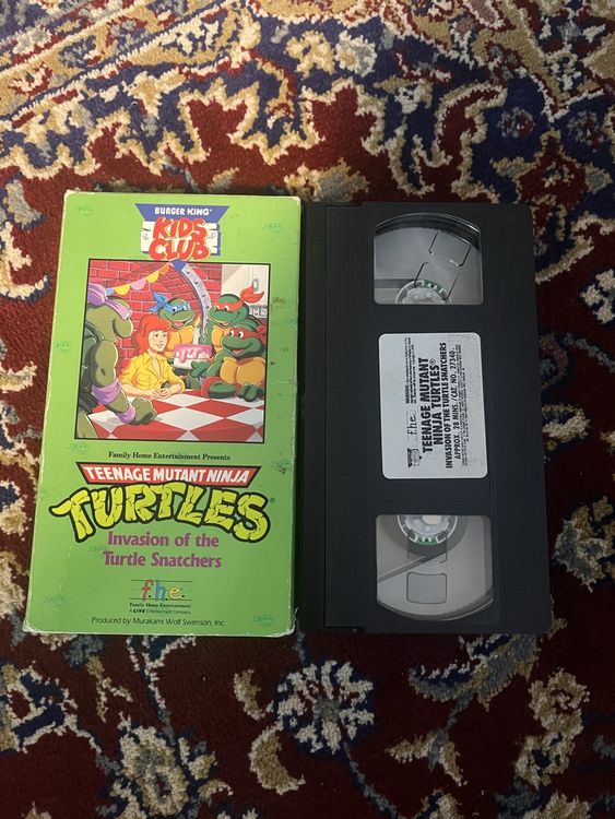Teenage mutant ninja Turtles VHS vintage rare (Gebraucht) in Solothurn ...
