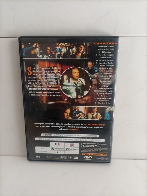 DVD Suicide kings (fr/uk) Christopher Walken - Denis Leary (D'occasion ...