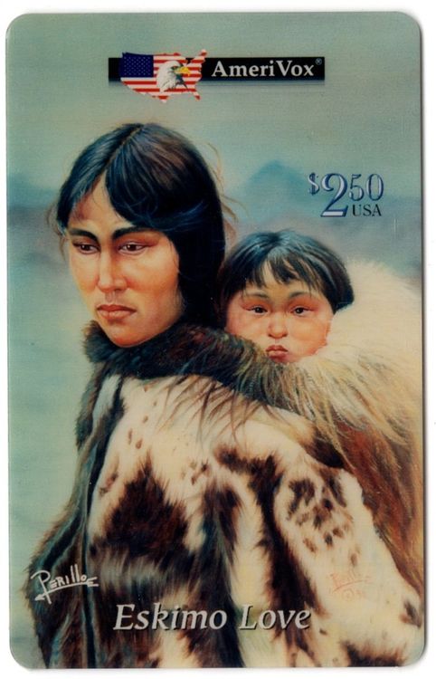 Eskimo Love - ungebrauchte AmeriVox Telefonkarte | Kaufen auf Ricardo