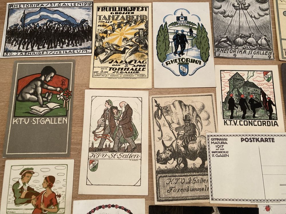 KTV St. Gallen, Rhetorika, Minerva, Gymnastica, Industria (Gebraucht ...