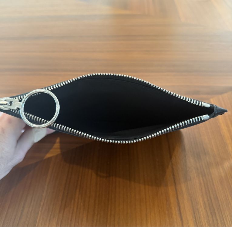 Off-White “POUCH” (Virgil Abloh) – schwarz, Leder (Gebraucht) in ...