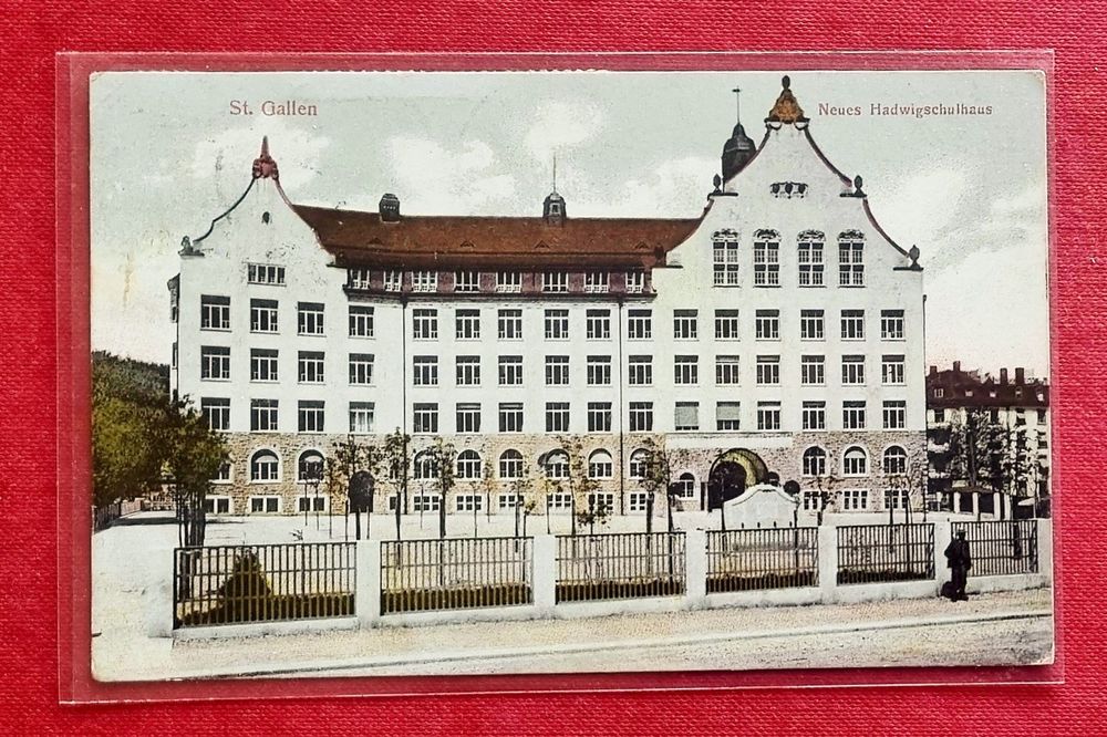 St. Gallen - Neues Hadwigschulhaus - 1919 (Gebraucht) in Rothrist für ...