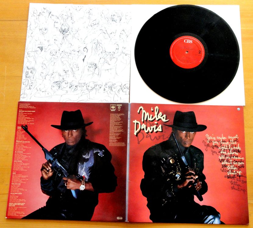Lp Miles Davis Youre Under Arrest Cbs 1985 Jazz Kult Gebraucht In