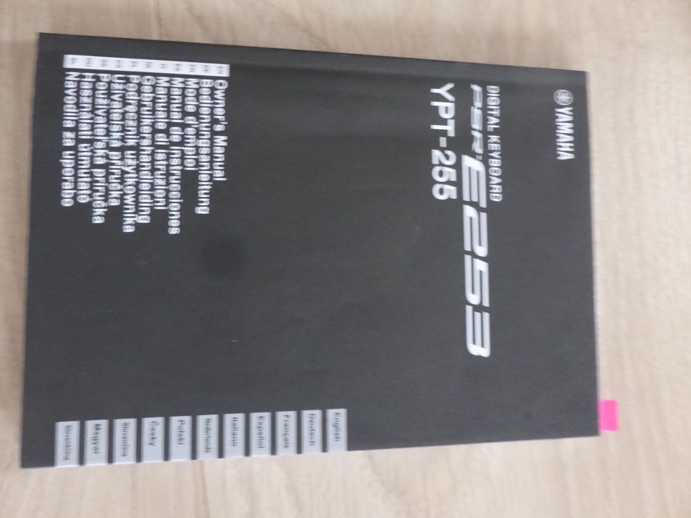 Keyboard Yamaha YPT-255 | Kaufen auf Ricardo