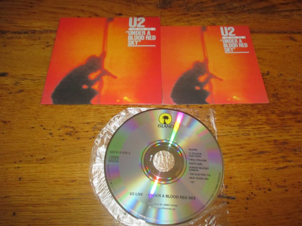 U2 Under A Blood Red Sky CD (mini LP) (D'occasion) à Monthey pour CHF 5 ...