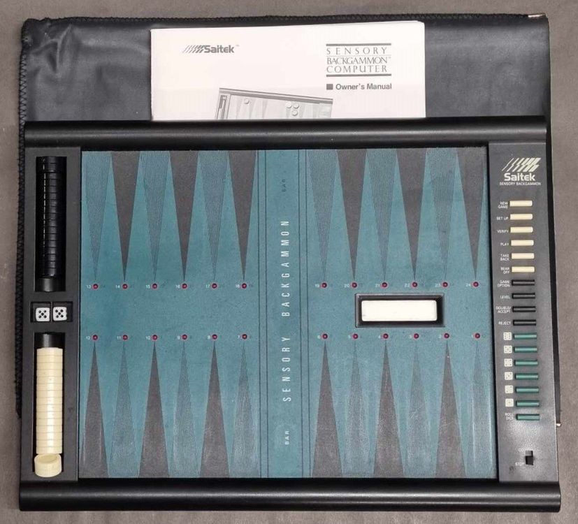 Saitek Sensory Backgammon Computer aus dem Jahr 1988 (Gebraucht) in Bern für CHF 5 – mit ...