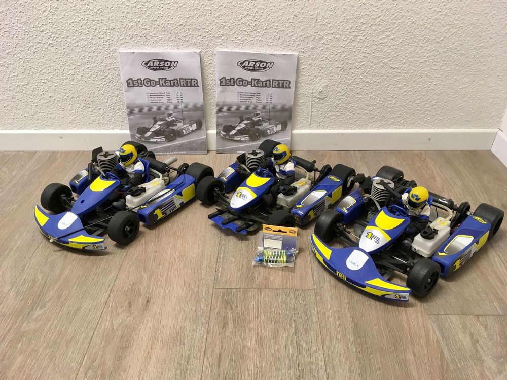 3 Carson Gokarts Nitro (Gebraucht) in Thalwil für CHF 250 – mit ...